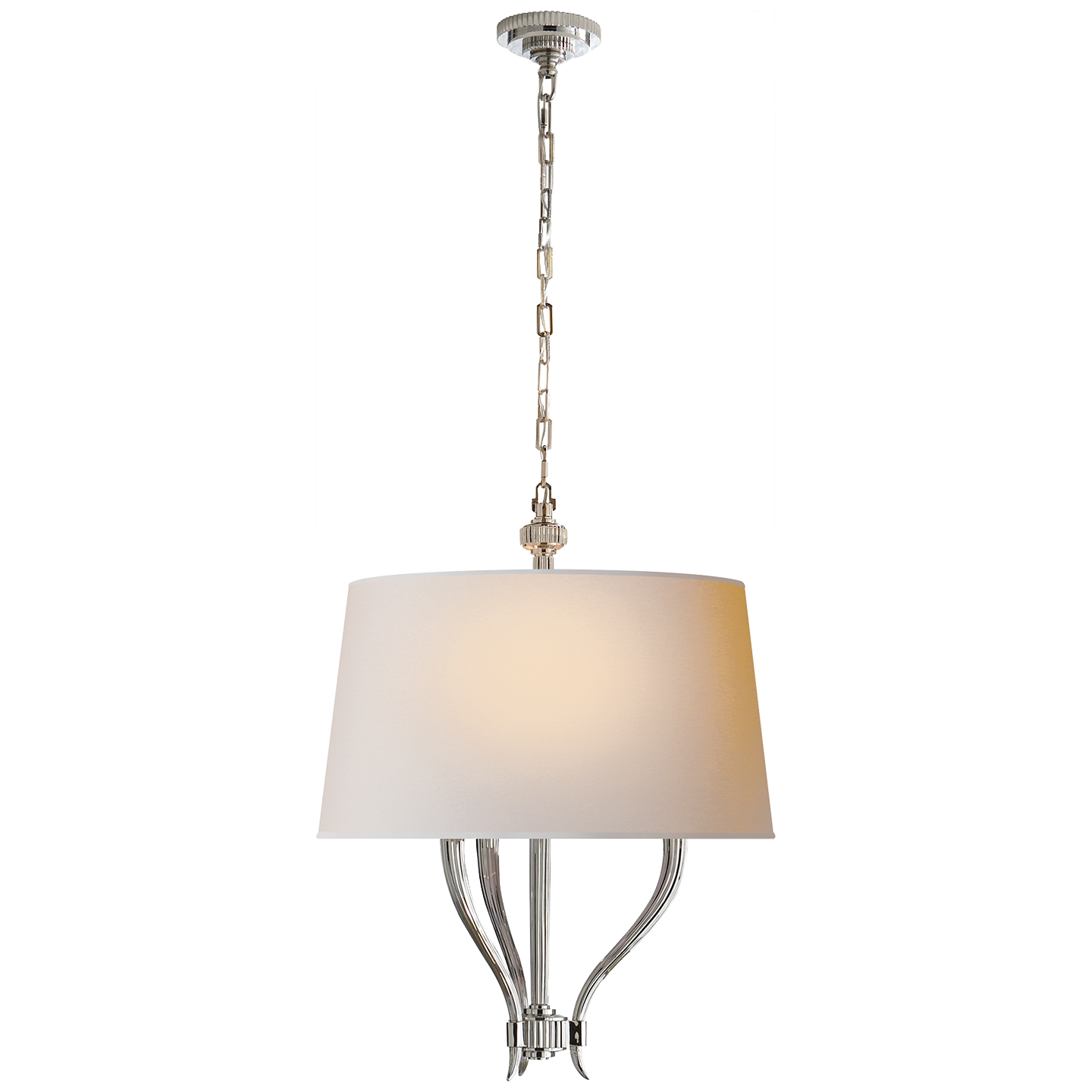 Ruhlmann Hanging Shade with Natural Paper Shade - Westlake Village Lighting